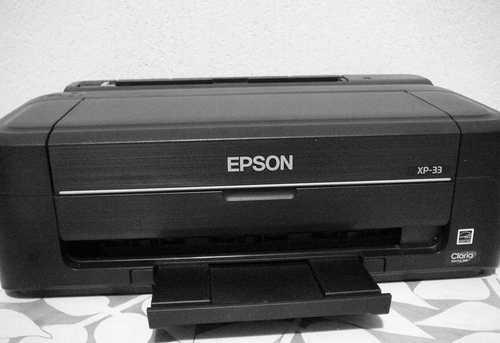 Фотопринтер Epson XP-33