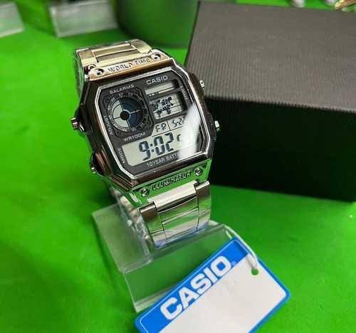 Часы Casio World Time illuminator новые