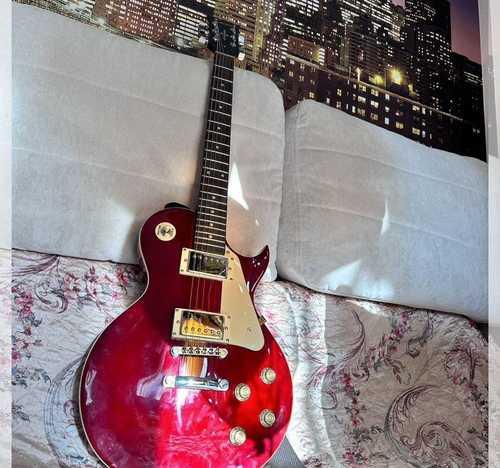 Электрогитара les paul encowe e99wr