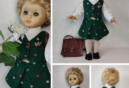 Кукла Шильдкрот немецкая школьница 1964 год резина
