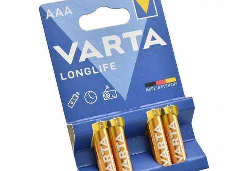 Батарейки Varta Longlife AAA (4 шт. в блистере)