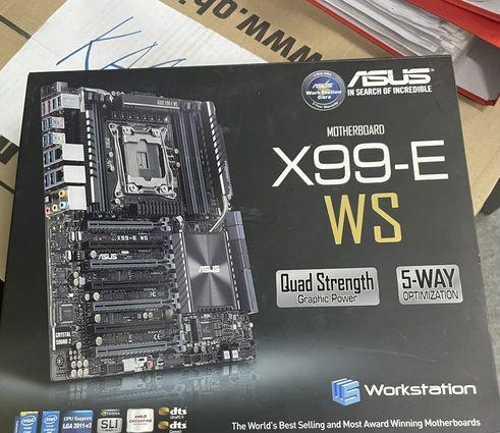 Материнская плата asus X99-Е WS