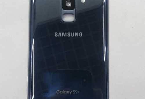 Задняя крышка Samsung S9 plus original (синий)