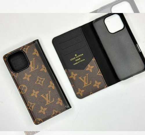 Чехол книжка Louis Vuitton на iPhone 16 Pro&max