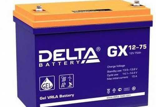 Аккумулятор Delta GX 12-75 Xpert