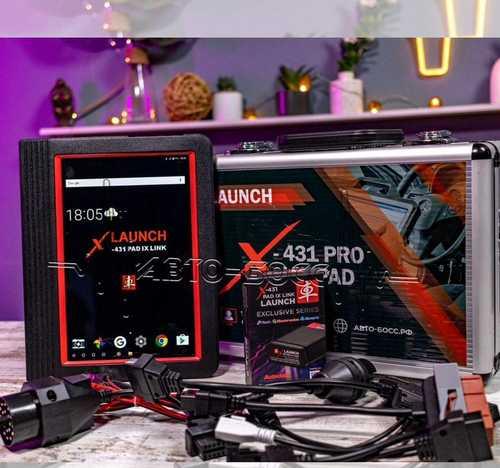 Launch x431 PAD IX link   сканер ваз