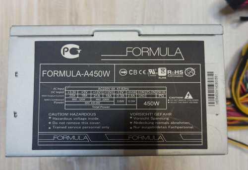 Блок питания для пк 450w Formula