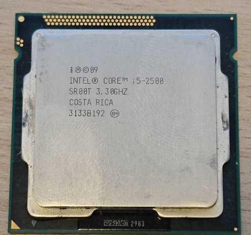 Intel core i5 2500