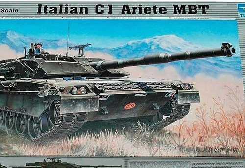 1/35 Italian Ariete C1 Trumpeter 00332 + Допы