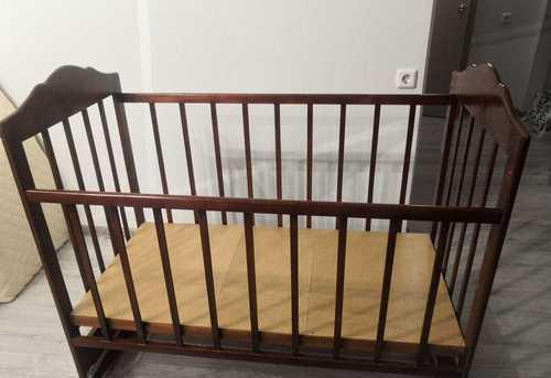 Кровать детская 120x60 с матрасом