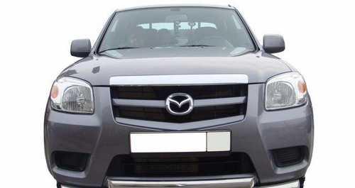Защита переднего бампера 76/53 мм Mazda BT-50 2006