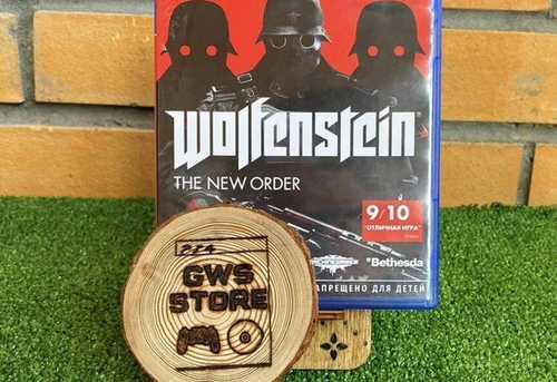 Игра для ps4 ps5 Wolfenstein The New Order
