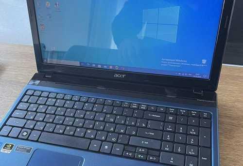 Ноутбук Acer Aspire 5750G i3 ssd 4gb