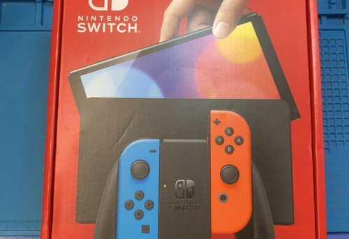 Nintendo Switch oled. Новая прошитая. 256gb