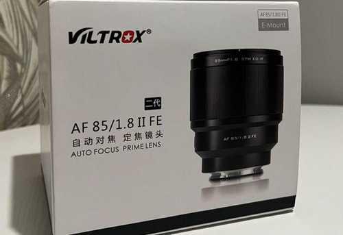 Объектив Viltrox 85mm f/1.8 для Sony E-mount