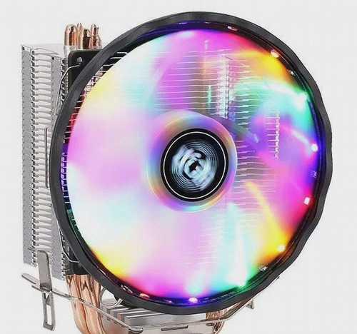 Кулер для процессора башенный с 4 трубками RGB