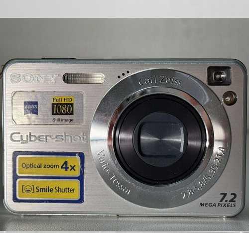 Компактный фотоаппарат sony cyber shot dsc w110