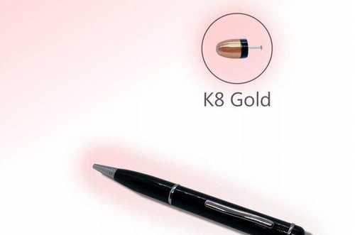 Микронаушник Ручка Bluetooth Luxe K8 Gold