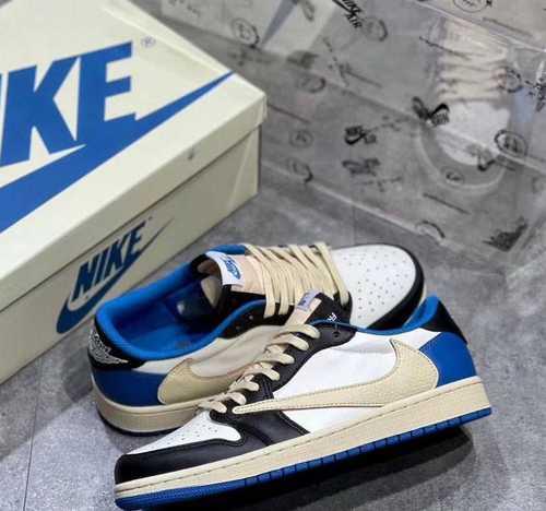 Nike Air Jordan 1 Low Fragment Travis Scott