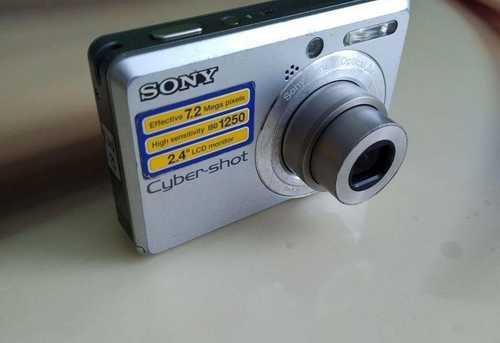 Компактный фотоаппарат sony cyber shot DSC-S730