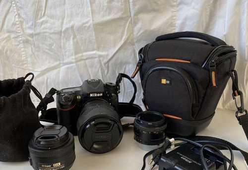 Фотоаппарат nikon + полный набор для фотографа