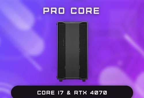 «Pro core» пк Core i7\RTX 4070\32гб RAM