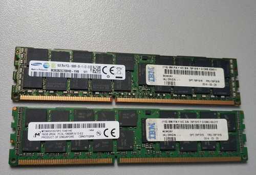 16Gb PC3L-10600R IBM FRU 78P1915