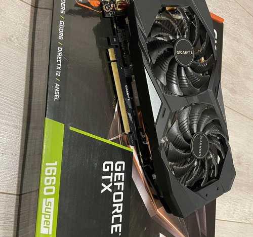 Видеокарта nvidia Ge Force G TX 1660 super