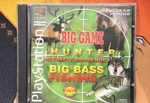 2in1 Cabela Big Game PlayStation Старая Штамповка