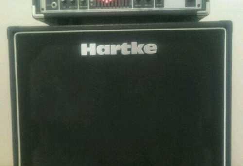 Басовый усилитель Hartke HA3500 и кабинет AK410