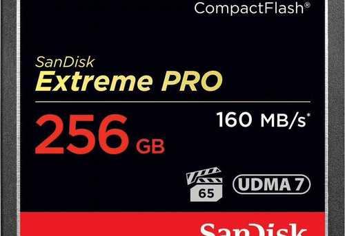 Карта памяти SanDisk CompactFlash 256GB Extreme Pr