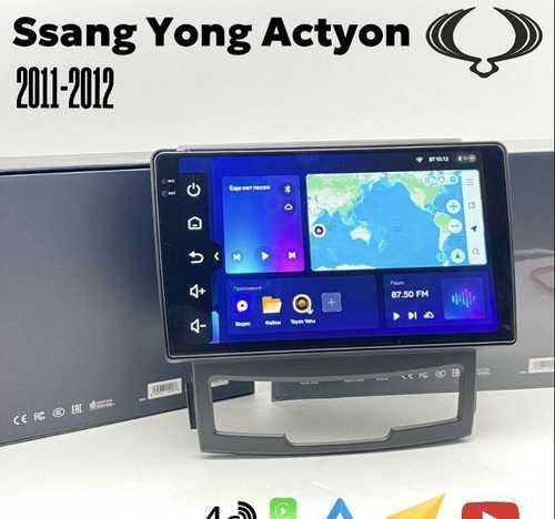 Магнитола 4/32 Ssang Yong Actyon 11-12 Teyes CC3