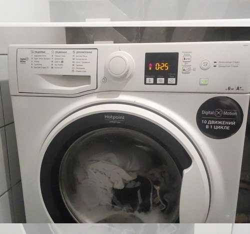 Стиральная машина бу hotpoint ariston 6кг