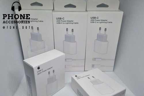 Apple Lightning USB-C 20w зарядка + кабель iPhone