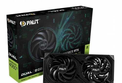 Видеокарта Palit GeForce RTX 4060 Ti Dual 8 GB