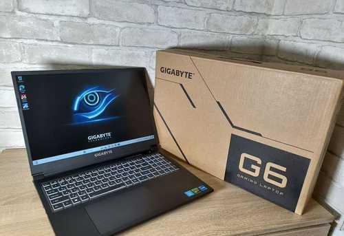 Игровой ноутбук 16" GIGABYTE G6 MF, 512 ГБ, Core i5-13500H, RAM 16 ГБ, GeForce RTX 4050 6 ГБ