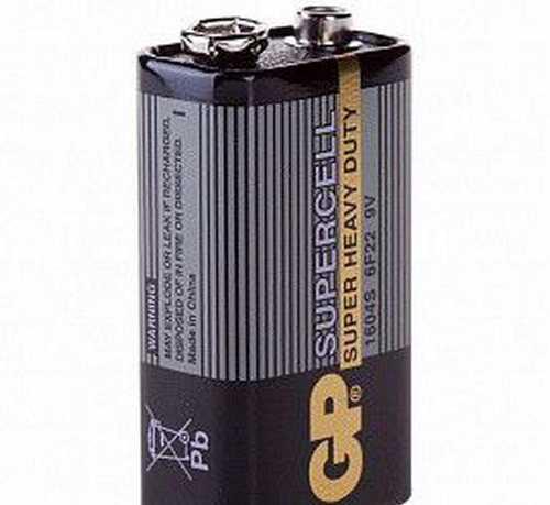 Батарея Крона GP 6F22 10 шт