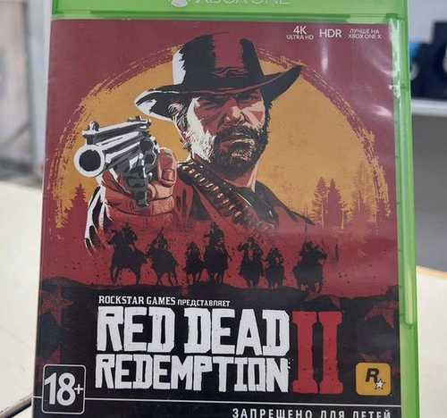 Игра xbox Red Dead Redemption 2