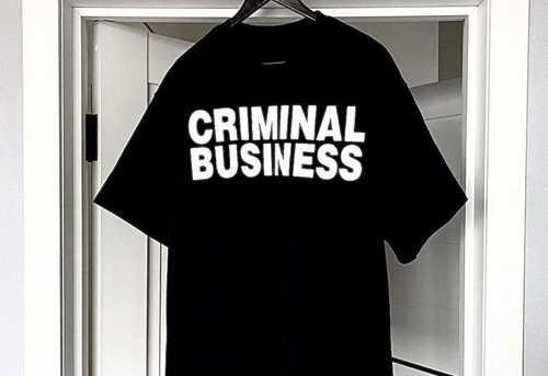 Футболка criminal business
