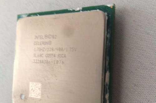 Процессор intel 02 celeron 1,7Ghz сокет 478