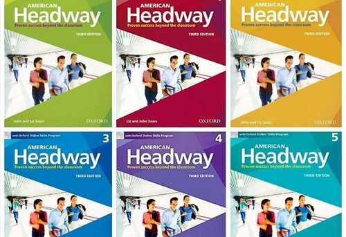 American Headway starter, 1, 2, 3,4, 5