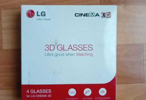 3d очки lg новые