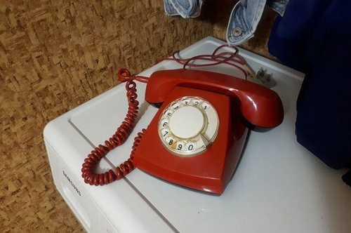 Телефон дисковый ретро стационарный СССР