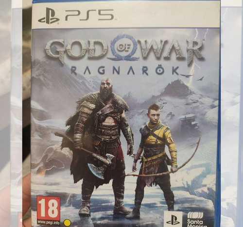 God of war ragnarok ps5 диск русская озвучка