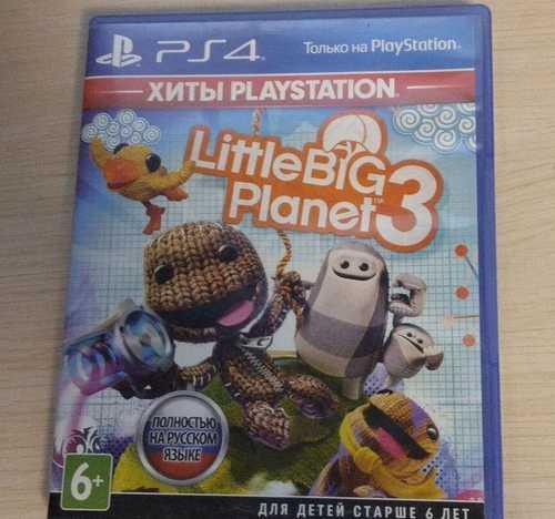 Little big planet 3 ps4 диск