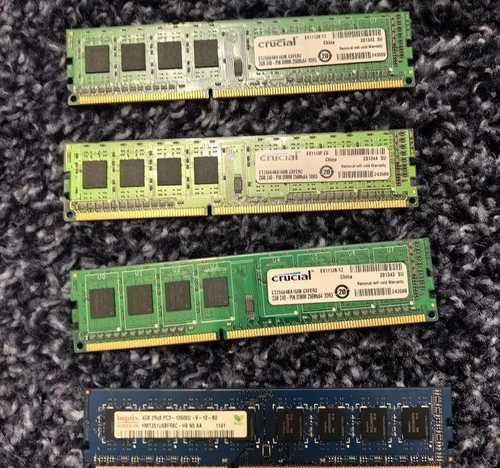 Оперативная память ddr3 2-4 gb