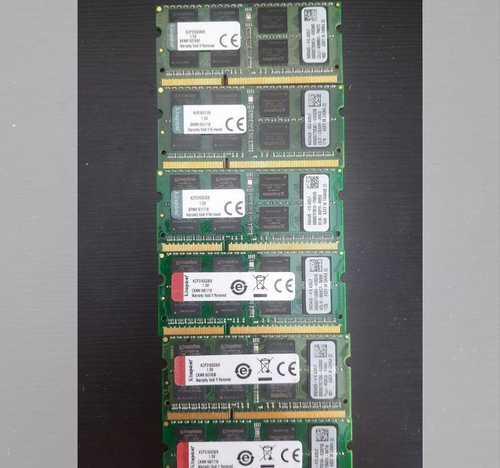 Память для ноутбука DDR3 sоdiмм 8Gb, Кingstоn