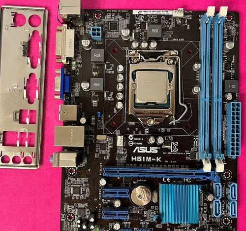 Материнская плата Asus H61M-K LGA1155