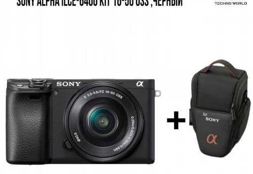 Sony alpha - ilce A6400 KIT 16-50 black (новый)