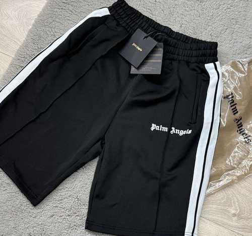 Шорты Palm Angels длинные чёрные